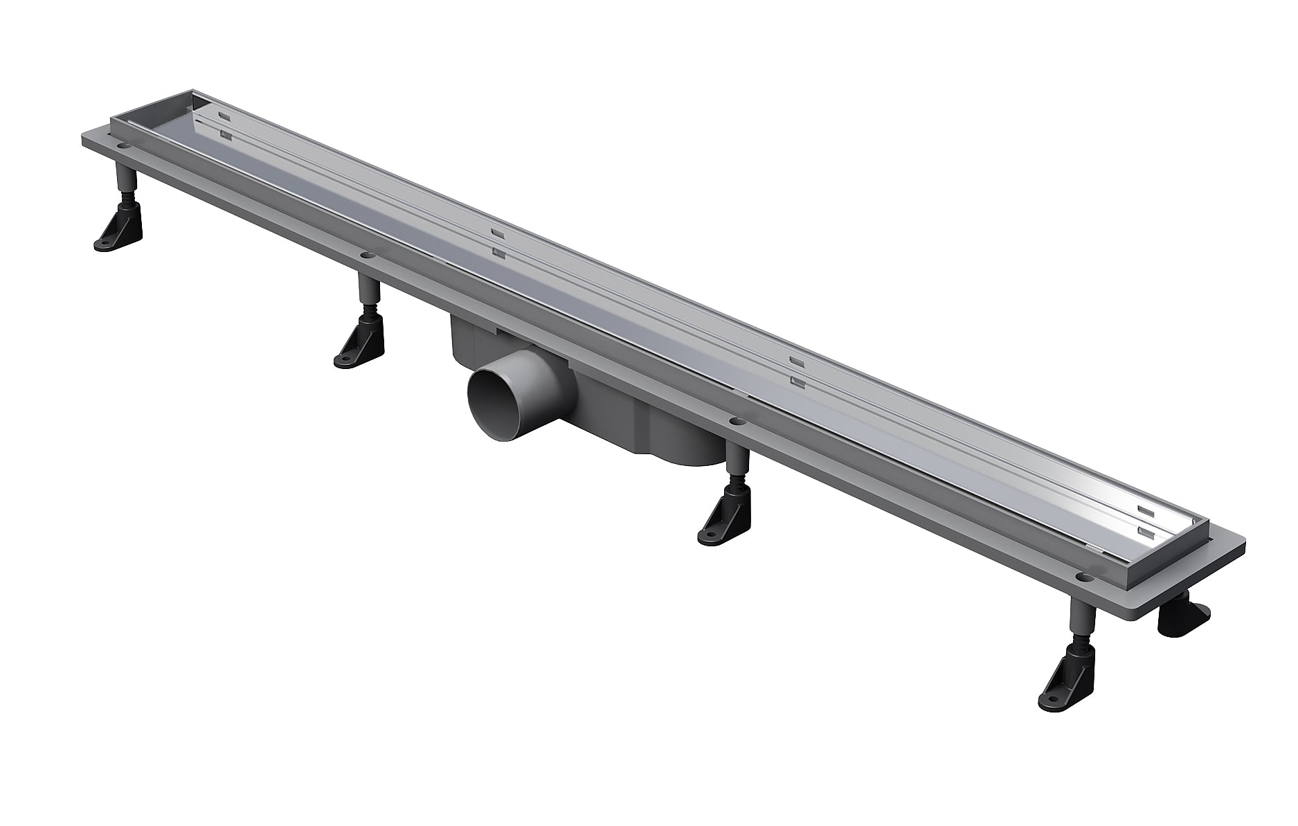 Linear trap AQUA 80cm with a DUO grid under the tile